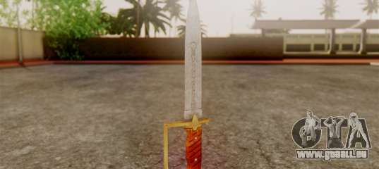 GTA 5 Antique Cavalry Dagger v1 pour GTA San Andreas