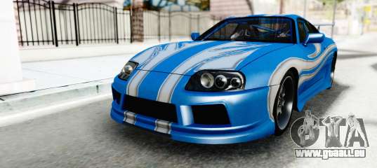 NFS: Carbon Darius Toyota Supra Updated pour GTA San Andreas