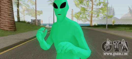 Green Alien Bodysuit (GTA Online) pour GTA San Andreas