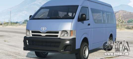 Toyota Hiace Combi Hochdach (H200) 2012〡Add-on für GTA 5
