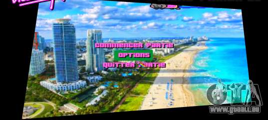 Menu de style Nyan Cat pour GTA Vice City